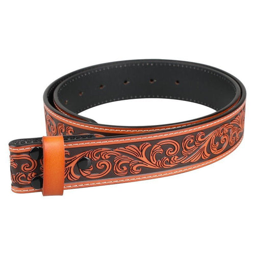 Western Floral Belt With Lighter