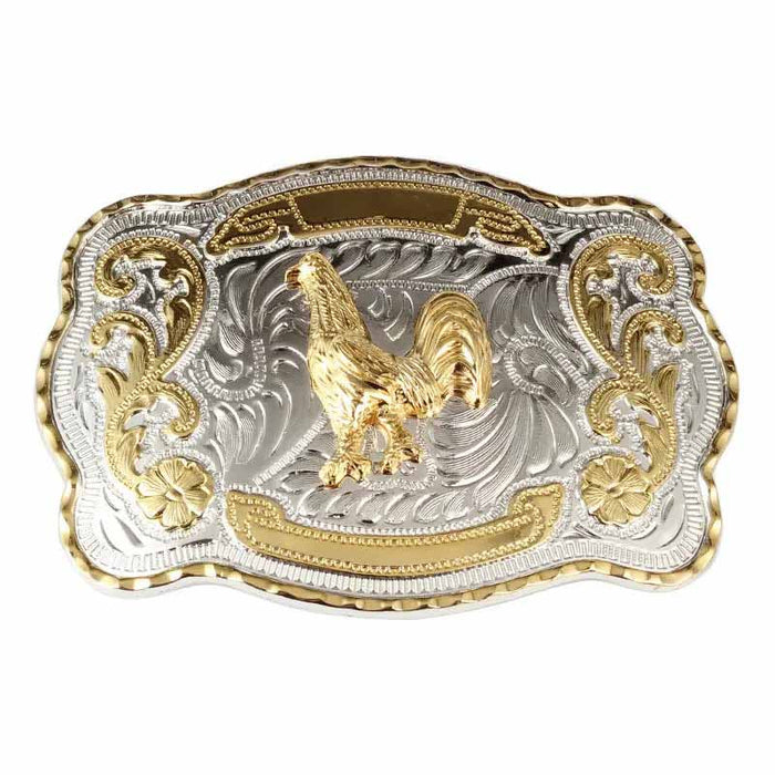 Gold Large Animal Western Belt Buckle for Men