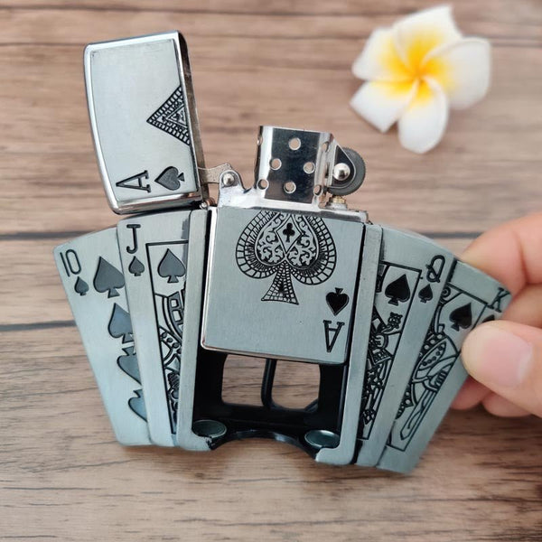 Ace of Spades Lighter Belt
