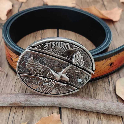 Cool Belt Buckle With Cowboy Country Utility Belt