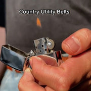 Country Utility Belt with Lighter