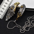 Eagle Head Eagle Claw Necklace