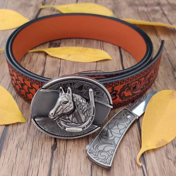 Cowderry | Western belt buckle & belt and jewelry