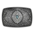 Square Pattern Western Belt Buckle